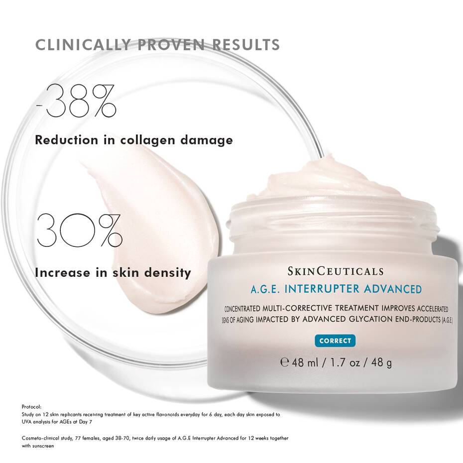 SkinCeuticals A.G.E. Interrupter Advanced Cream 48ml – The Skin Lab ...